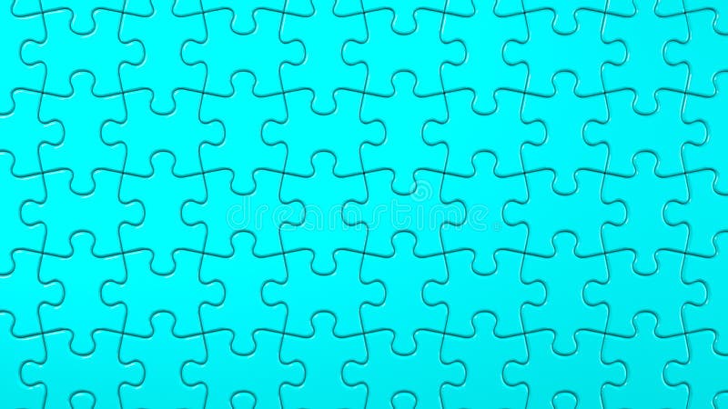 Pale Blue Jigsaw Puzzle stock illustration. Illustration of lead ...