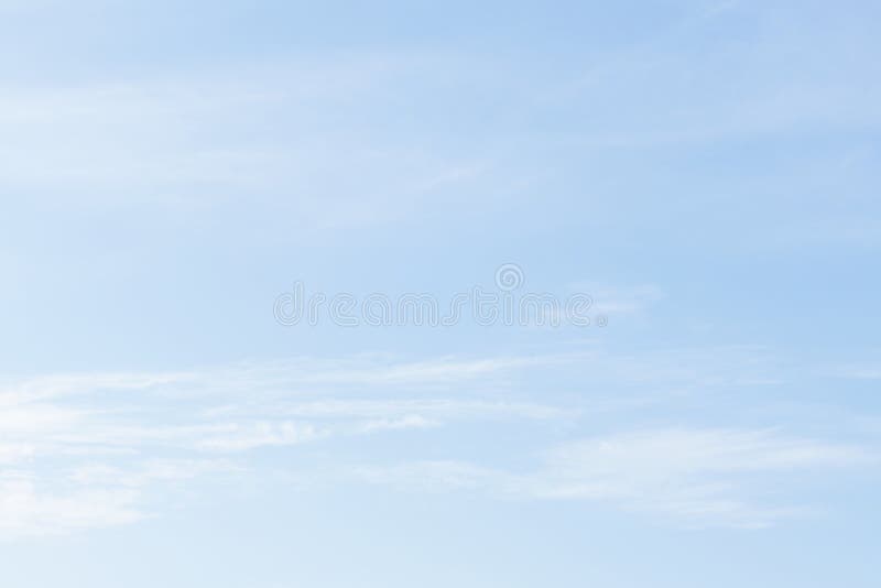 Pale Sky Background with Clouds Stock Photo - Image of weather, fluffy ...