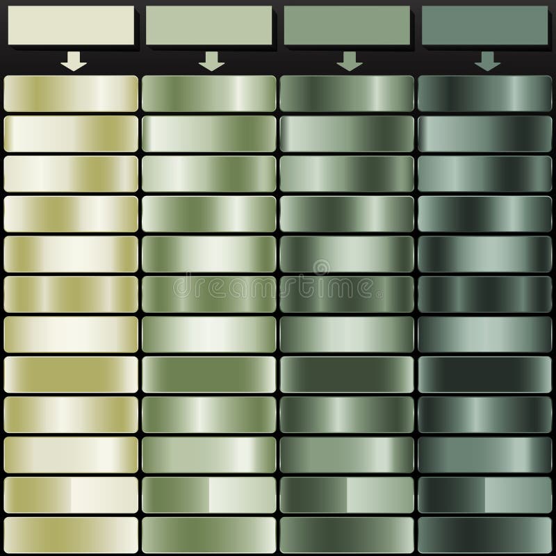 Dusty Green Opulent Gradient Stock Illustrations – 17 Dusty Green ...