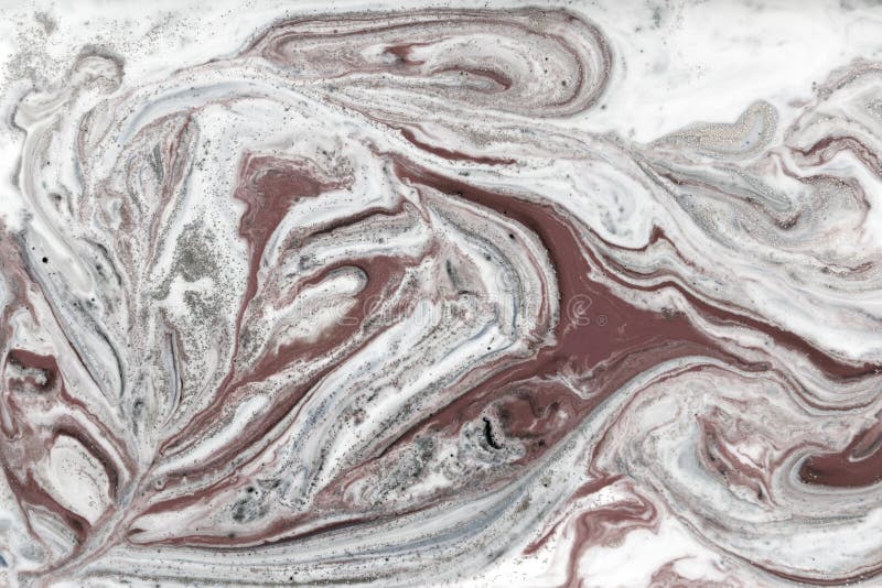Pale Marbling Pattern. Simple Marble Liquid Texture. Stock Photo ...