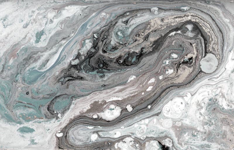 Pale Marbling Pattern. Simple Marble Liquid Texture. Stock Photo ...