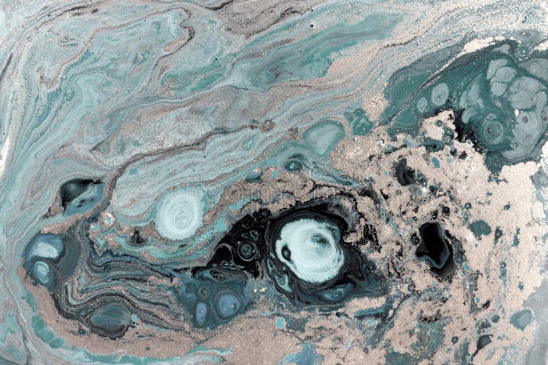 Pale Marbling Pattern. Simple Marble Liquid Texture. Stock Photo ...