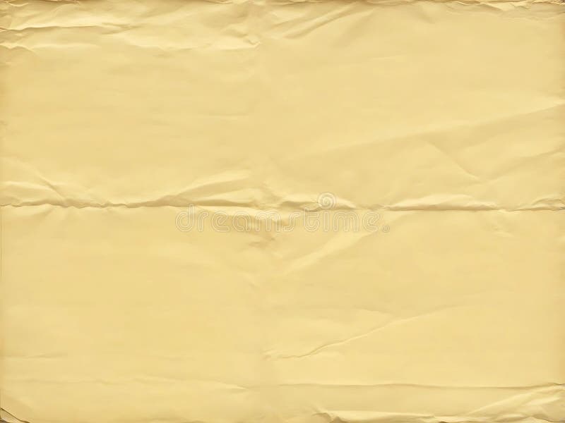 Pale Old Yellow Paper Background Texture. Stock Illustration ...
