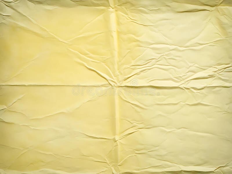 Pale Old Yellow Paper Background Texture. Stock Illustration ...