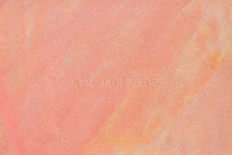 Pale Orange Pink Watercolor Background Texture Stock Photo - Image of ...