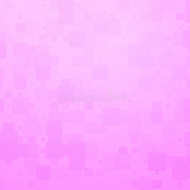 Pale Pink Shades Glowing Rounded Tiles Background Stock Vector ...