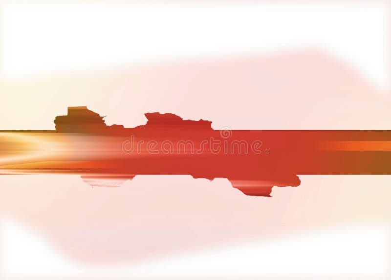 Pale Red Back with Red and Orange Slash Stock Illustration ...