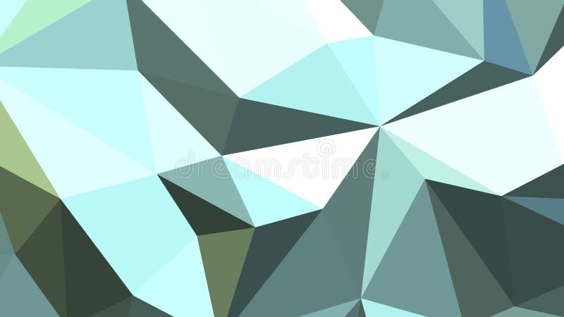 Pale Turquoise Abstract Background. Geometric Vector Illustration Stock ...