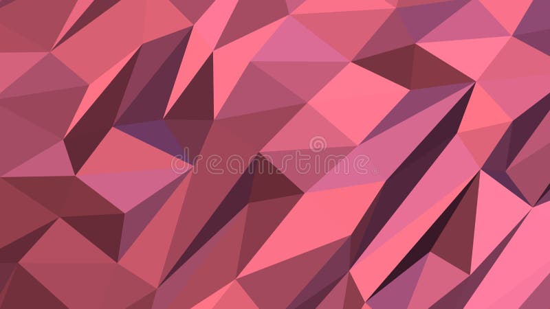 Abstract Polygonal Background. Modern Wallpaper. Pale Violet Red Vector ...