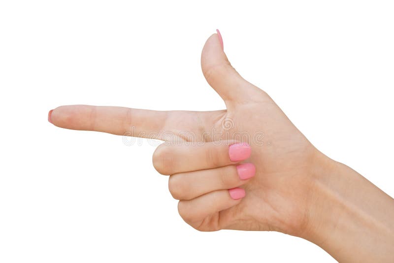 Palec wskazujący zdjęcie stock. Obraz złożonej z kaukaski - 2703338