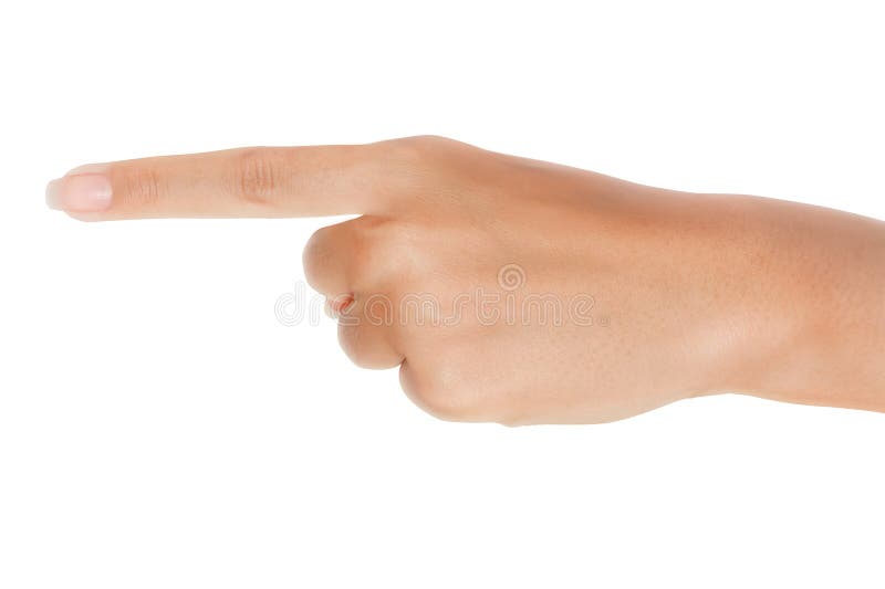 Palec Wskazujący obraz stock. Obraz złożonej z część - 22358541