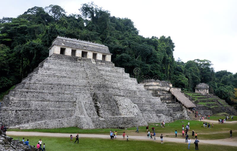 Castillo Fortress at Sunset in the Ancient Mayan City of Tulum, Stock ...