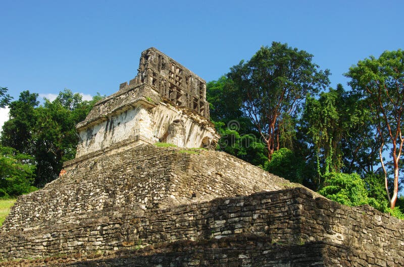Palenque, Messico immagine stock. Immagine di messico - 33502221