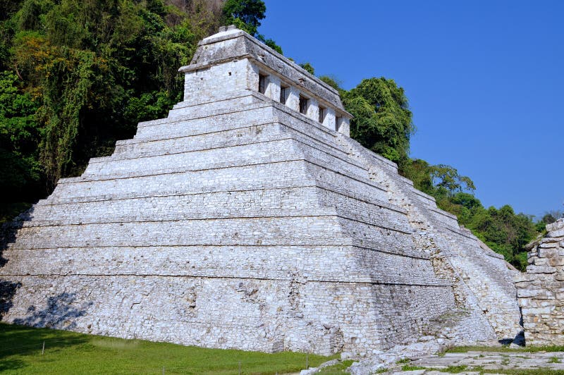 Palenque, Mexico stock photo. Image of pakal, building - 23145214