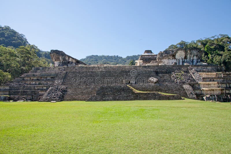 Palenque, Mexico stock photo. Image of architecture, landmark - 35776320