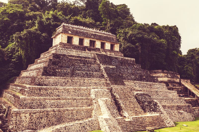 Palenque stock image. Image of landmark, maya, palenque - 54182639
