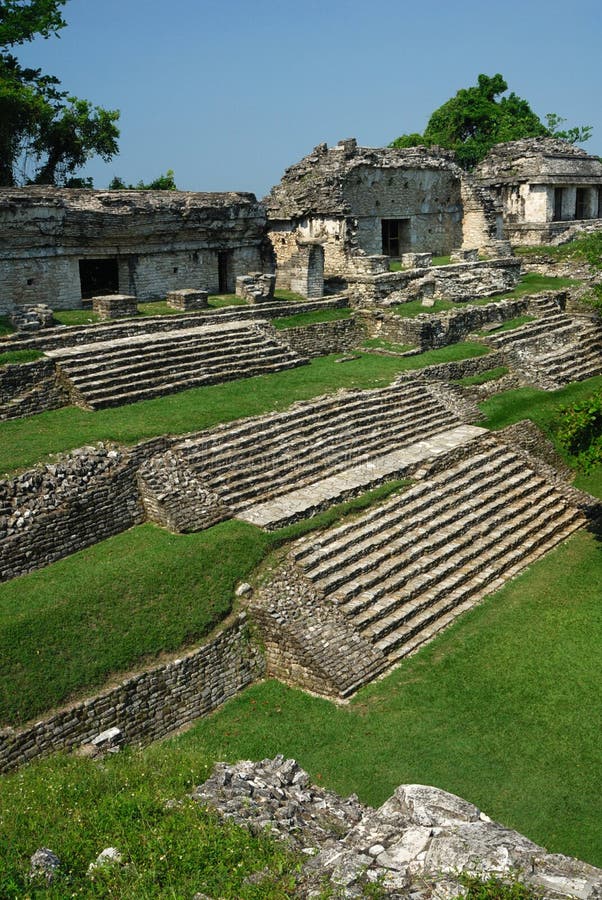 Maya Ruins of Palenque in Mexico Stock Image - Image of ruin, touristic ...