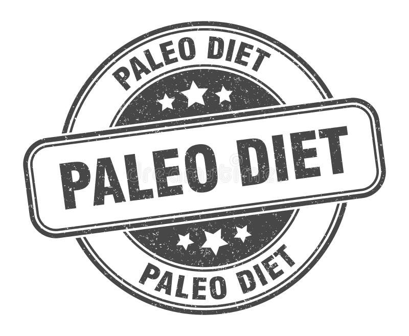 Paleo Diet Stamp. Paleo Diet Label. Round Grunge Sign Stock Vector ...