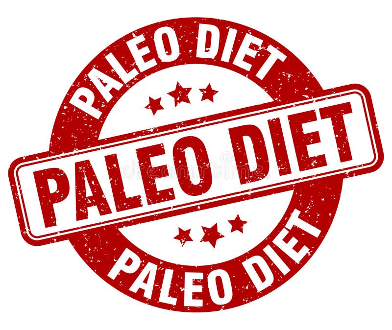 Paleo Diet Stamp. Paleo Diet Label. Round Grunge Sign Stock Vector ...