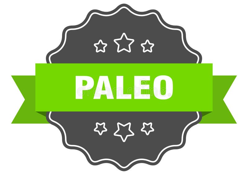 Paleo Label. Paleo Isolated Seal. Sticker. Sign Stock Vector ...