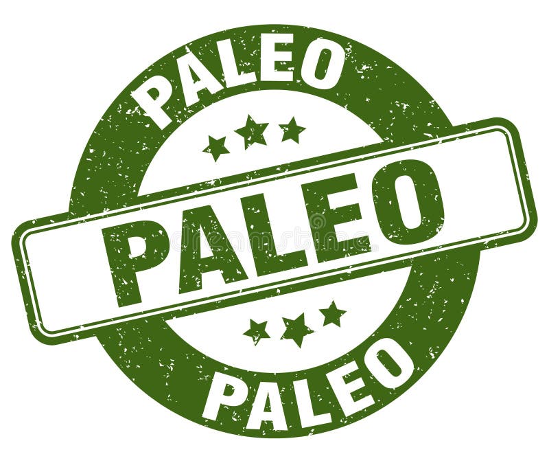Paleo Stamp. Paleo Label. Round Grunge Sign Stock Vector - Illustration ...