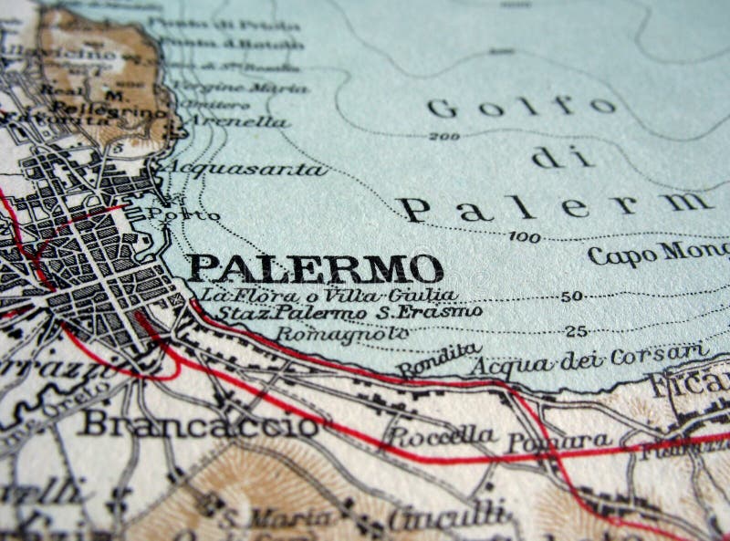 Palermo City Map Stock Photos - Free & Royalty-Free Stock Photos from ...