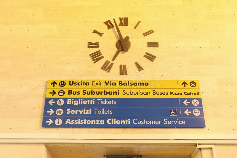 Old Station Clock editorial stock image. Image of clock - 121427854