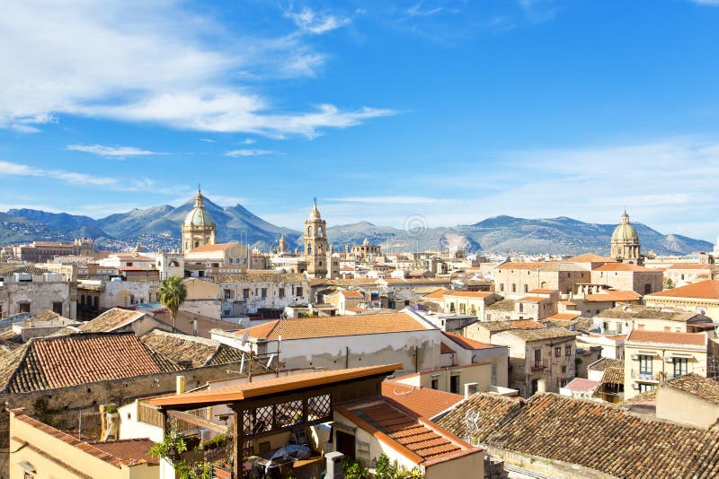 Palermo stock photo. Image of buildings, sicily, church - 65473492