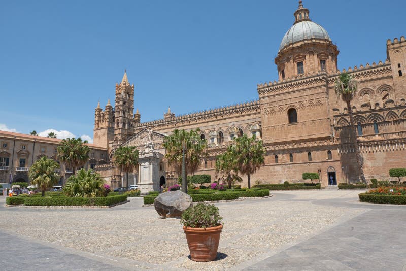 Palermo Roman Cathedral fotografia editoriale. Immagine di isola - 94338661