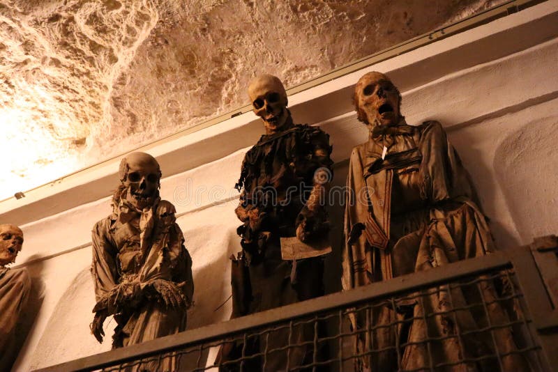 Palermo, Sicily Italy: Catacombs of the Capuchins are Burial Catacombs ...