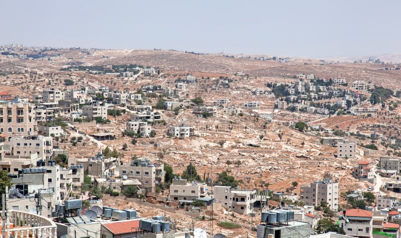 Palestin. the City of Bethlehem Stock Photo - Image of autonomy, church ...