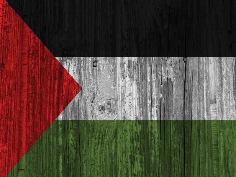 Palestine Flag with Texture Stock Image - Image of banner, invasion ...