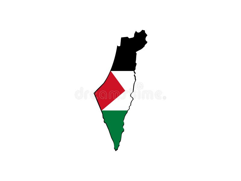 Cartoon Map Palestine Stock Illustrations – 59 Cartoon Map Palestine ...