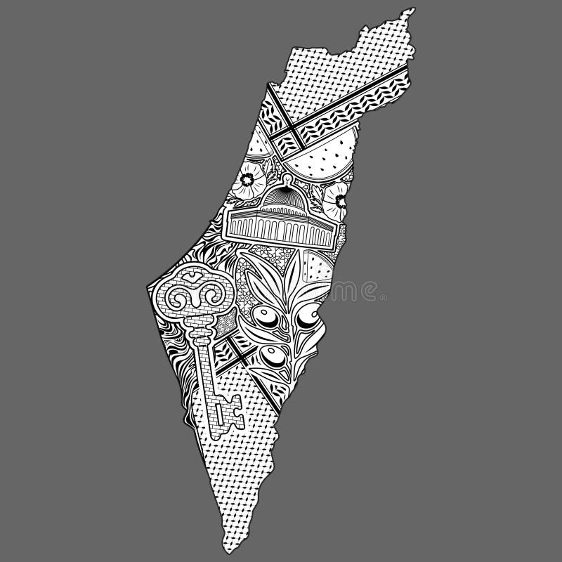 Drawing Palestine Stock Illustrations – 1,324 Drawing Palestine Stock ...