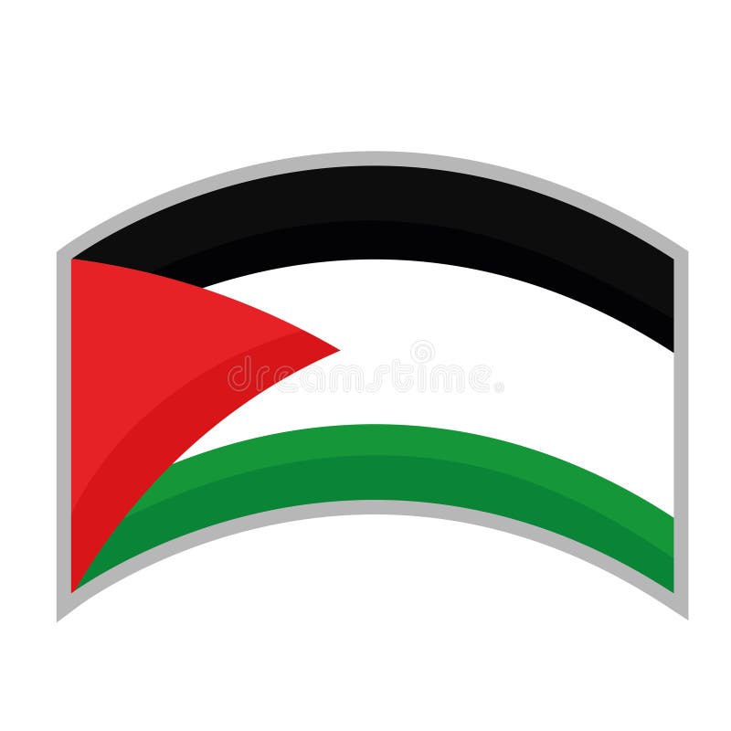 Palestine save flag stock illustration. Illustration of east - 297984243