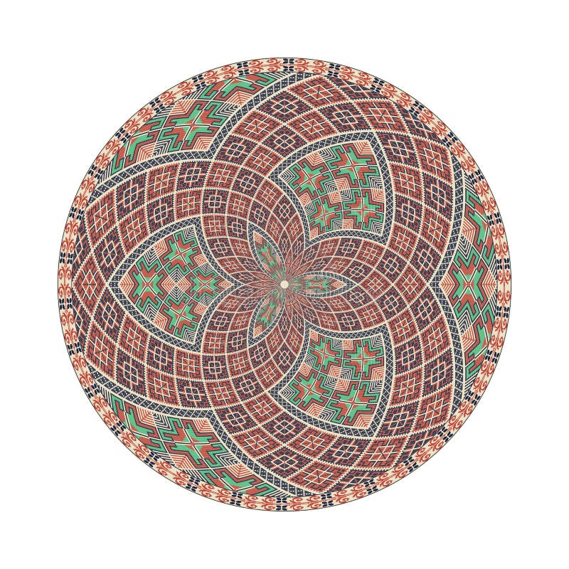 Palestinian design element stock vector. Illustration of embroidered ...