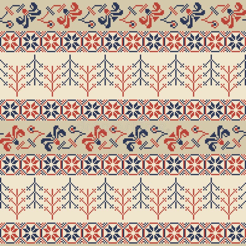 Palestinian Embroidery Pattern Stock Vector - Illustration of fashion ...