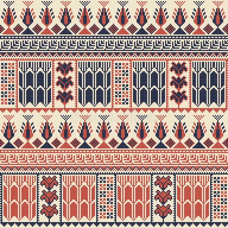 Palestinian pattern stock vector. Illustration of culture - 132959023