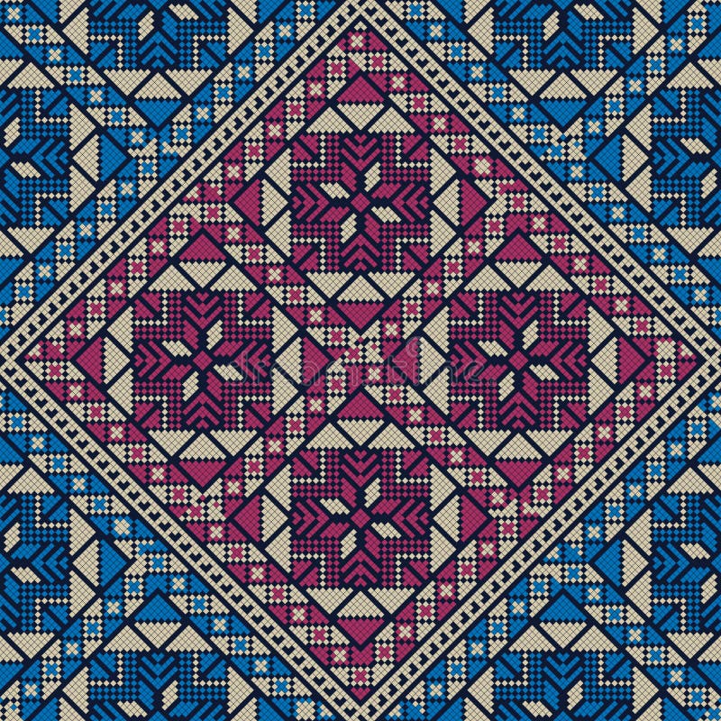 Palestinian Embroidery Stock Illustrations – 952 Palestinian Embroidery ...
