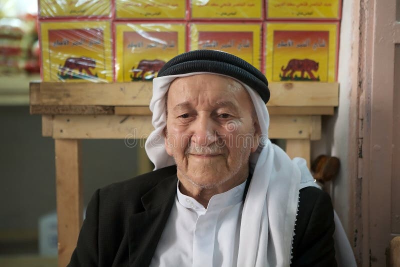 Palestinian man editorial image. Image of asian, senior - 32203870