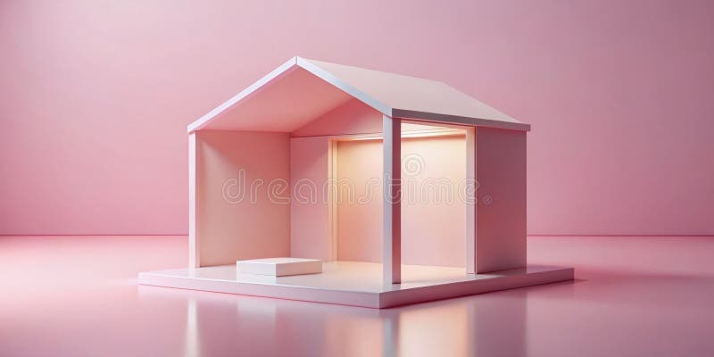 Minimalist Display Box 3D Rendering: Inspiring Modern Product Showcases ...