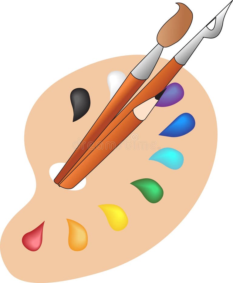 Colour Palette Cartoon Stock Illustrations – 1,426 Colour Palette ...