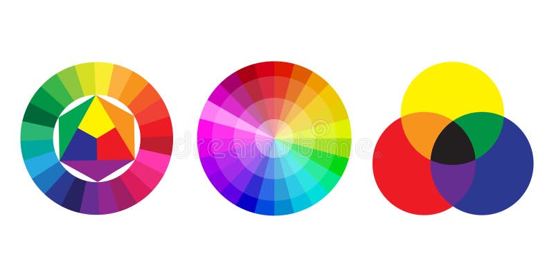 Palette Circles. Color Gradient. Vector Illustration Stock Vector ...