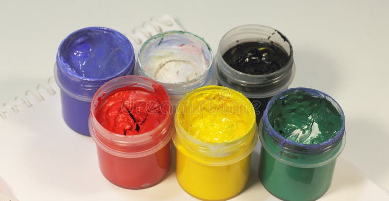 Palette of colors stock photo. Image of drawing, sheriff - 58983148