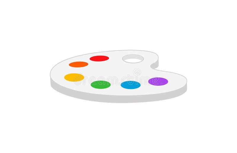 Palette Colors with Good Quality with Good Color Stock Vector ...