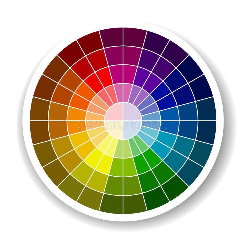Palette De Couleurs De Pantone Illustration Stock - Illustration du ...