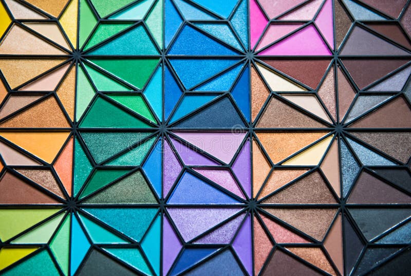 Palette of Eye Shadow stock photo. Image of fashion, macro - 74252910