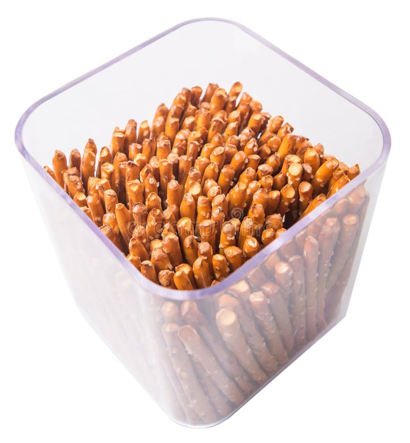 Palillo Del Pretzel En Tupperware IV Foto de archivo - Imagen de dorado ...
