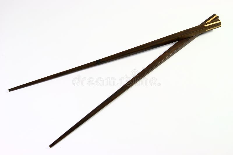 Palillos Aislados En El Fondo Blanco Imagen de archivo - Imagen de ...