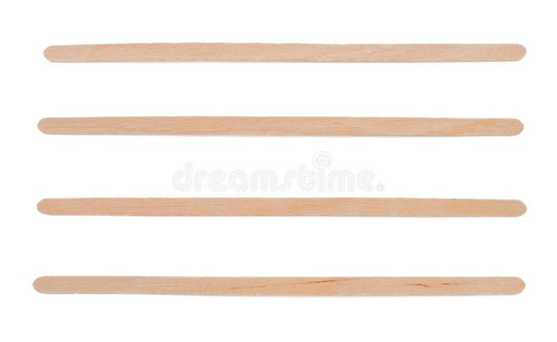 Palillos De Madera Del Agitador Foto de archivo - Imagen de barra ...